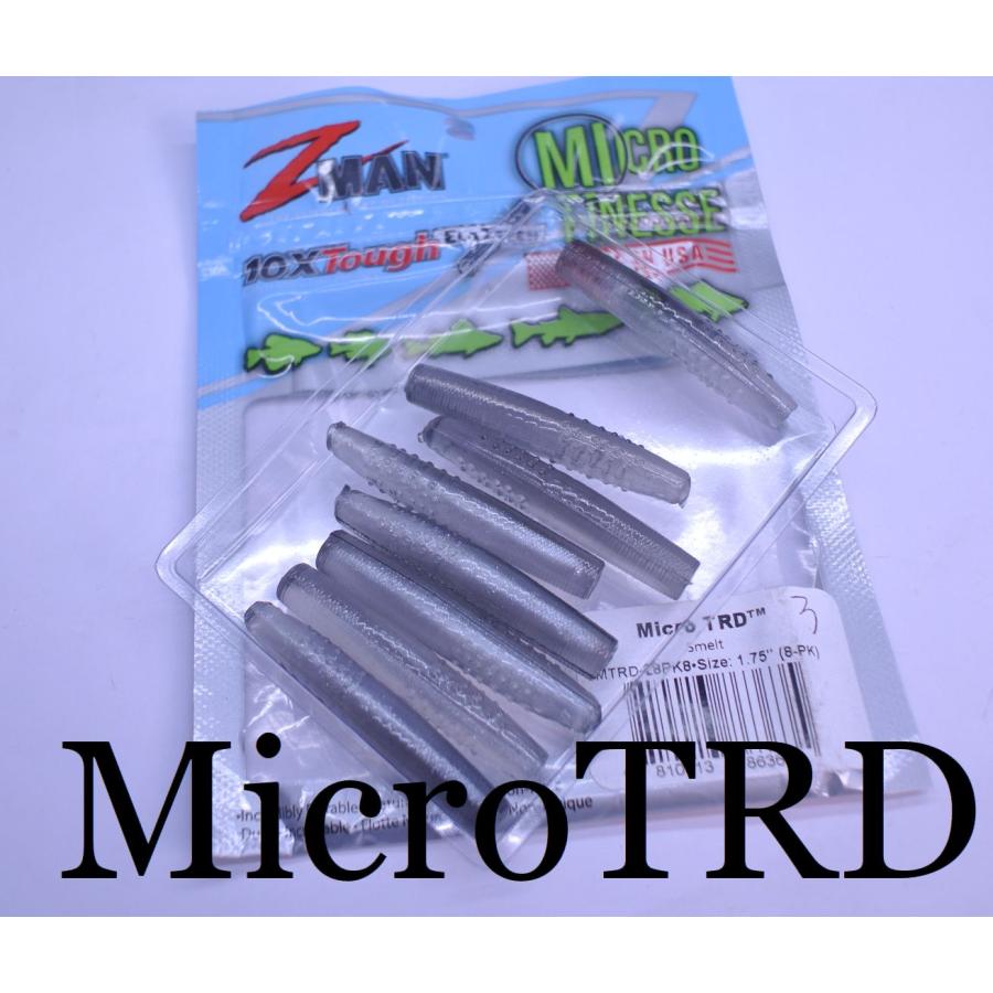Z-MAN マイクロTRD 1.75in 8p : ルアー&ロッド マイルストーン - 通販 - Yahoo!ショッピング