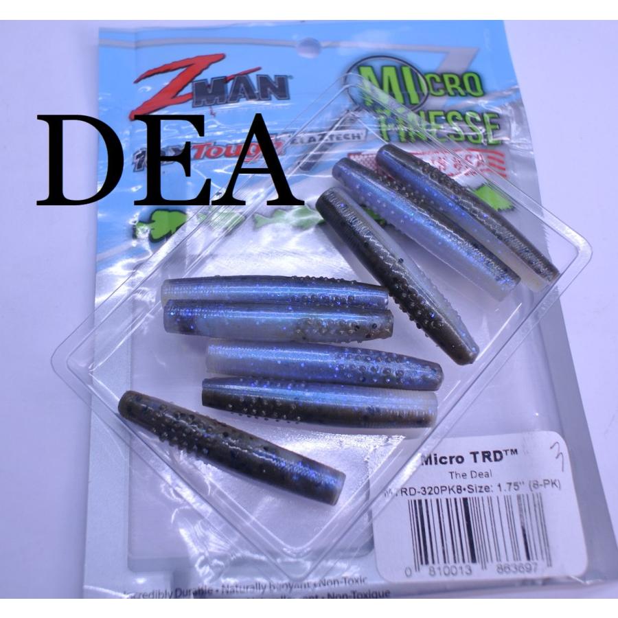Z-MAN マイクロTRD 1.75in 8p : ルアー&ロッド マイルストーン - 通販 - Yahoo!ショッピング