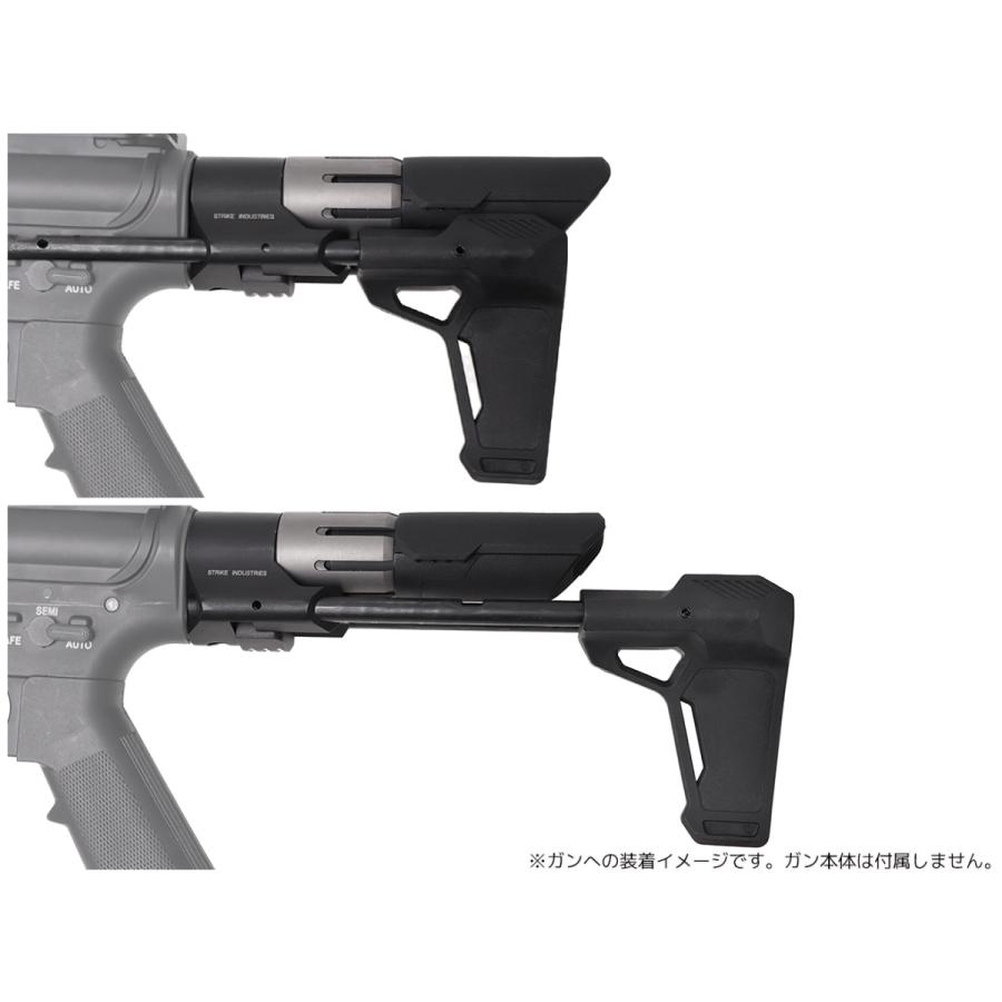 5KU STRIKE INDUSTRIES VIPER PDW スタビライザー ストック for AEG M4 :5KU-AEST-003B ...