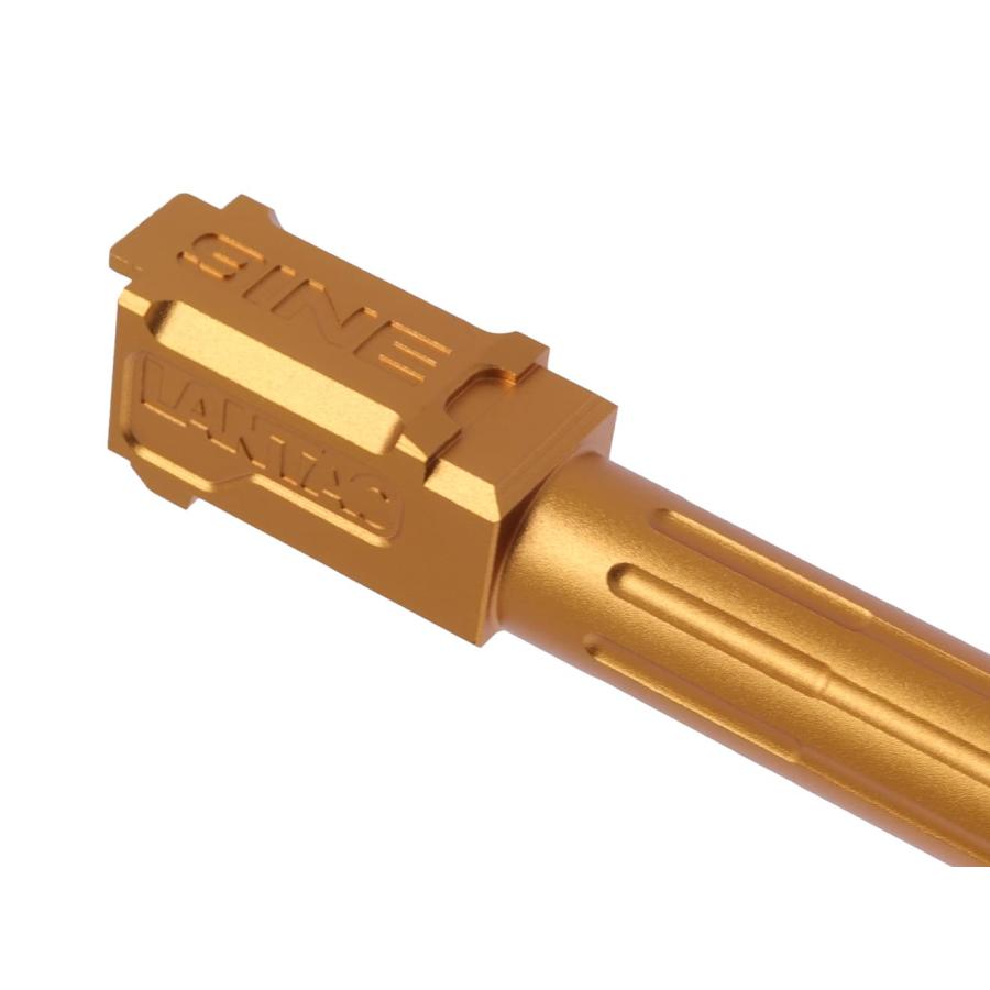 5KU-GBBR-014G 5KU Lantacタイプ 9INE アルミCNC アウターバレル for TM G19 Gen3/Gen4 GB ...