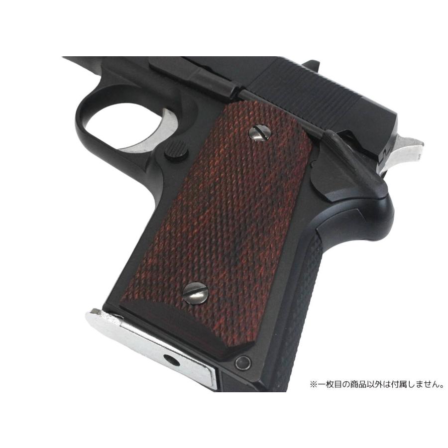 AWG-1421 PANDORA ARMS ウッドグリップ デトニクス.45 フルチェッカー/ブラウン : MILITARY BASE - 通販 - Yahoo!ショッピング