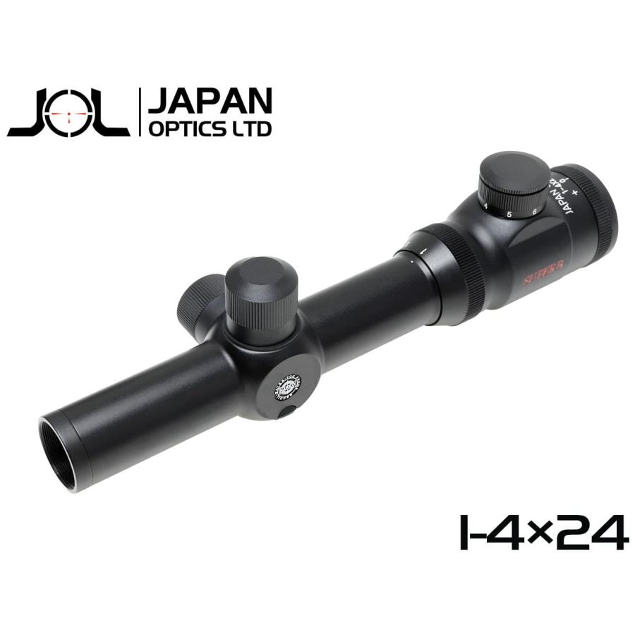 B3Z-IL-1424-15CH JOL SUPERB 1-4X24-15CH ライフルスコープ w/ イルミネーション : b3z-il ...