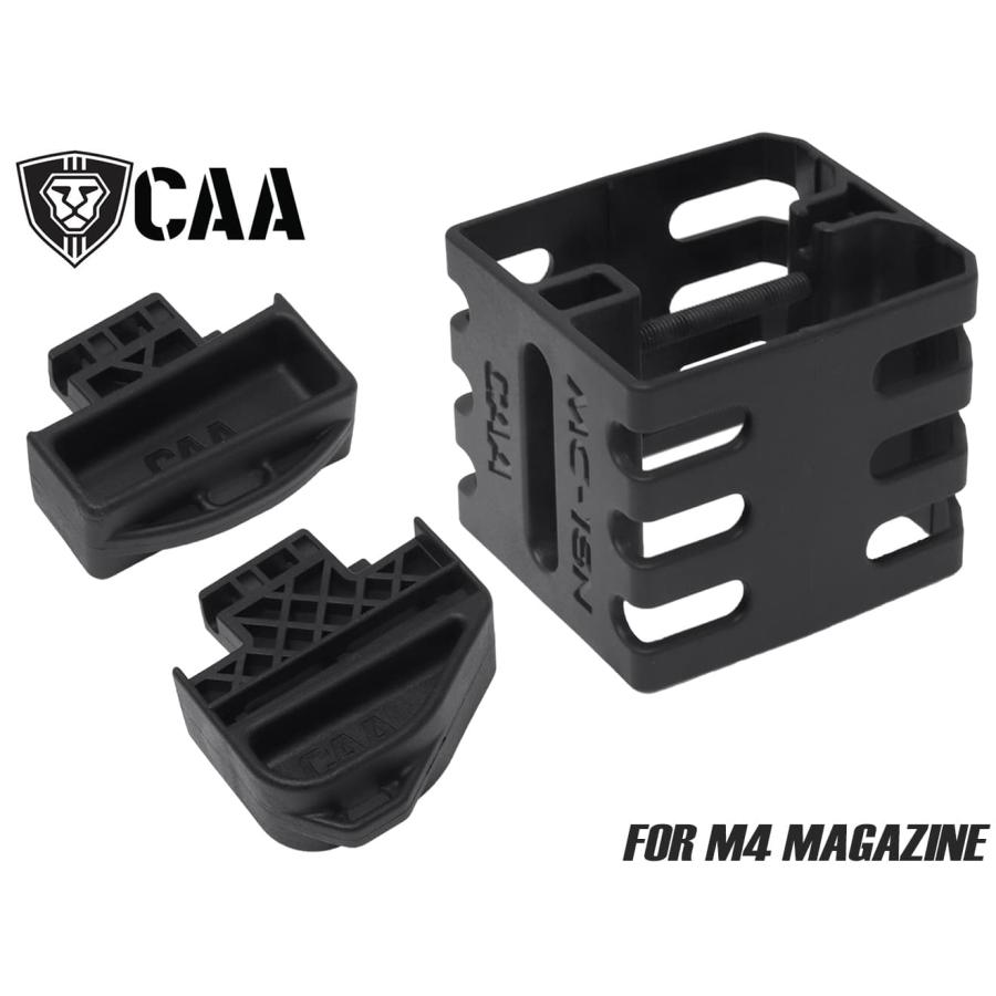 CAA-MAG-004BK CAA AIRSOFT MC16N マガジンカプラー For M4スプリングマガジン CAA-MC16N ...