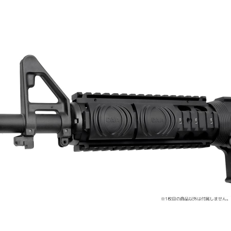 CAA-RGP-006BK CAA Airsoft PCK レールカバー 12pcs for 20mmレール CAA-PCK ...