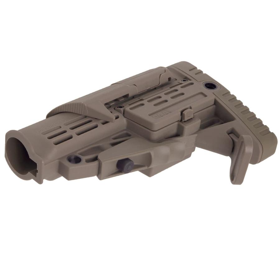 CAA-STK-003DE CAA Airsoft CBS+ACP コラシブルバットストック+アジャスタブルチークレスト for M4 CAD ...