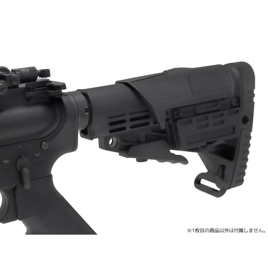 CAA-STK-003DE CAA Airsoft CBS+ACP コラシブルバットストック+アジャスタブルチークレスト for M4 CAD ...