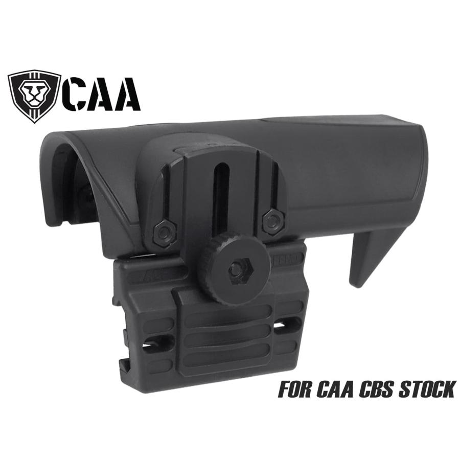 CAA-STK-005BK CAA Airsoft ACP アジャスタブルチークレスト for CAA CBS CAD-STOCK-03-BK ...