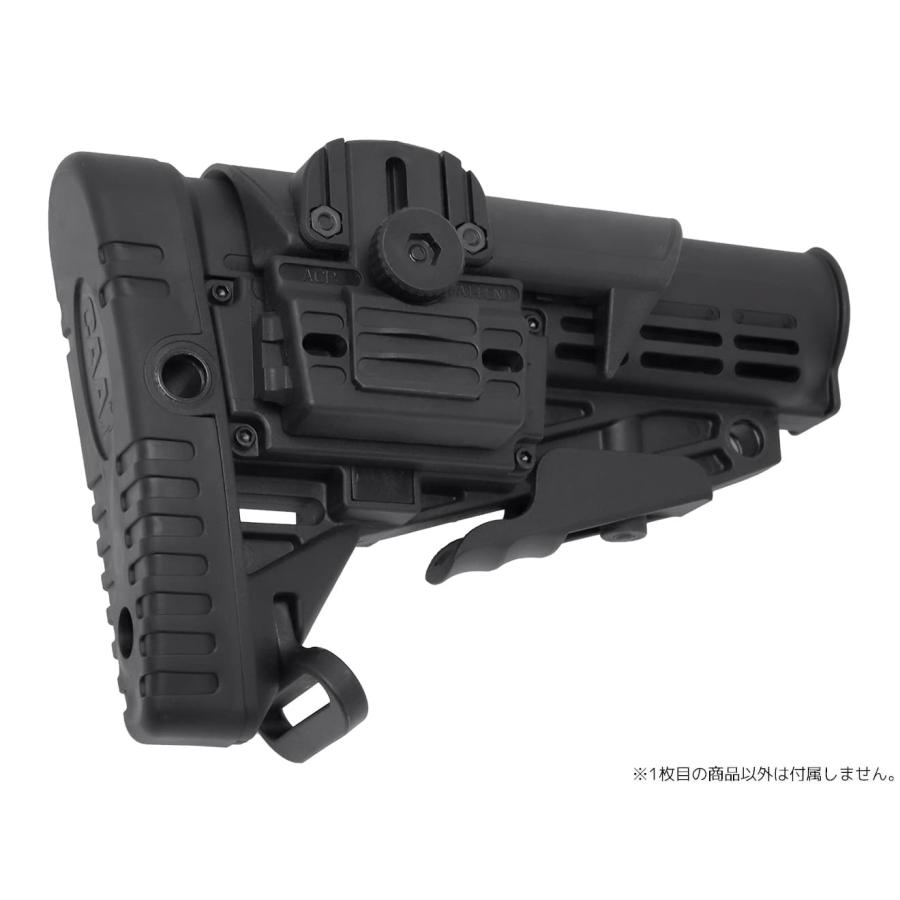 CAA-STK-005BK CAA Airsoft ACP アジャスタブルチークレスト for CAA CBS CAD-STOCK-03-BK ...