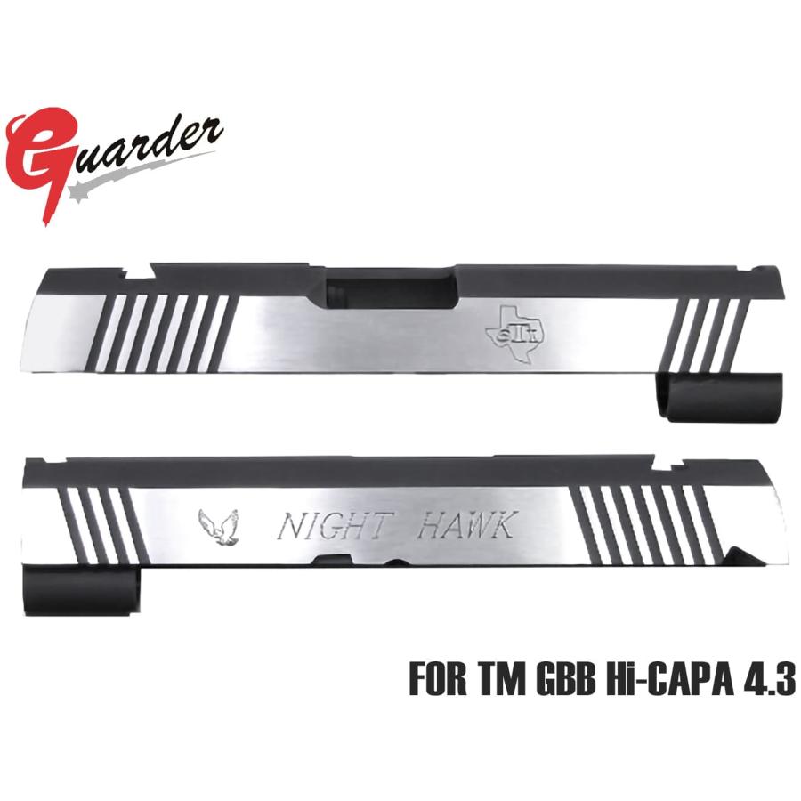 CAPA-16(N) GUARDER STI NIGHT HAWK Dual Ver.アルミスライド for TM GBB Hi-CAPA4 ...