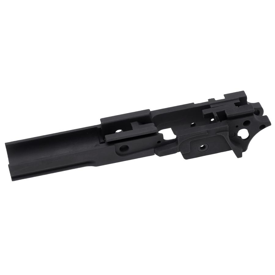 CAPA-60(I)BK GUARDER アルミ 軽量ミッドフレーム INFINITYマーキング for TM GBB Hi-CAPA5.1 ...