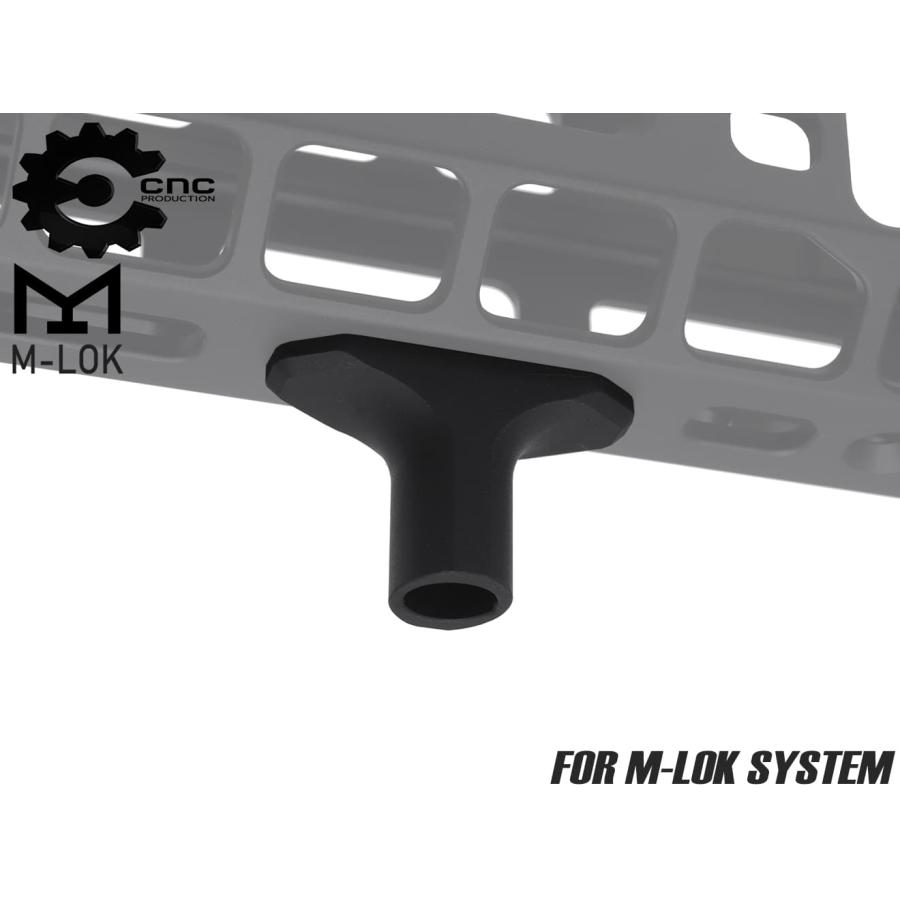 CNC-HS-01 CNC Production ARI CNC フィンガーストップ M-LOK : MILITARY BASE - 通販 - Yahoo!ショッピング