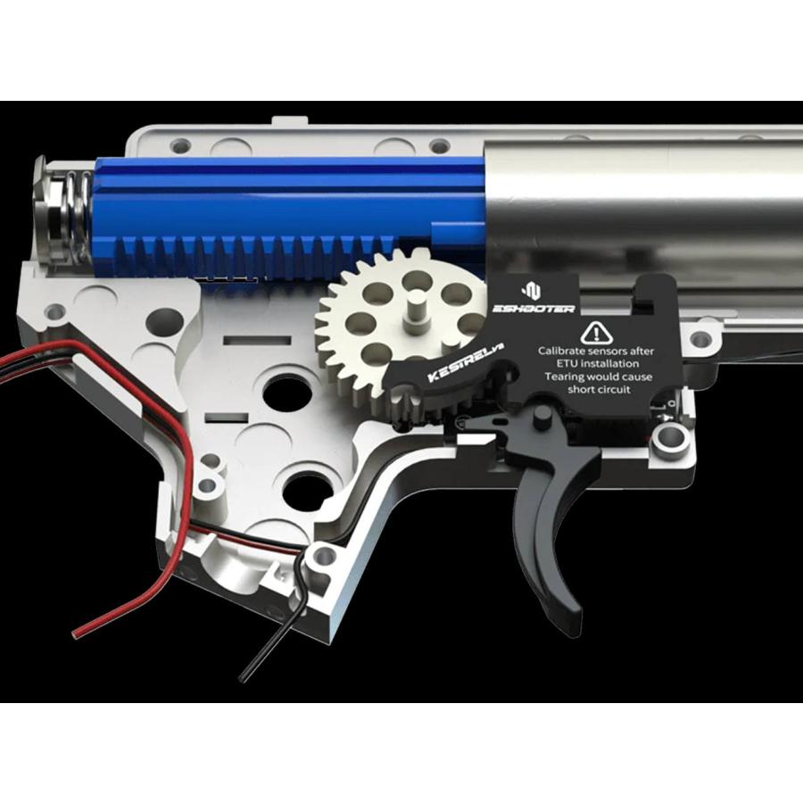 ESH-ETU-001F Eshooter Kestrel（ケストレル)V2 ETU (Ver.2ギアボックス・前方配線用) : MILITARY BASE - 通販 - Yahoo!ショッピング
