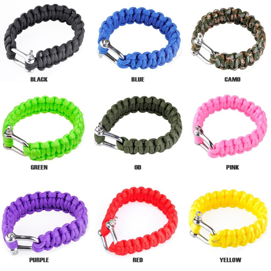 EX-372P 【正規代理店】ELEMENT セーフティロープ ブレスレット(シャックルVer)ピンク :EX-372P:MILITARY BASE - 通販 - Yahoo!ショッピング