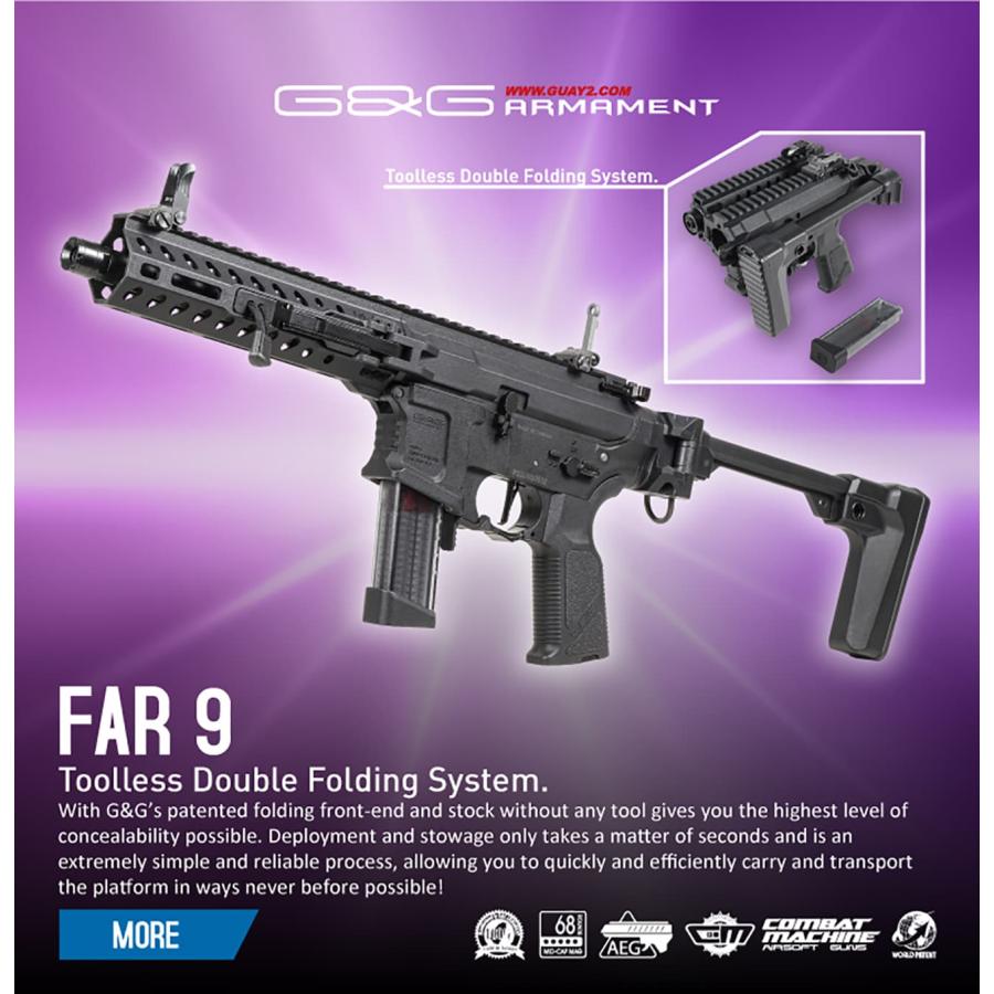 GG-FAR9-001 G&G FAR9 AEG 本体(ETU/FET内蔵) : MILITARY BASE - 通販 - Yahoo!ショッピング