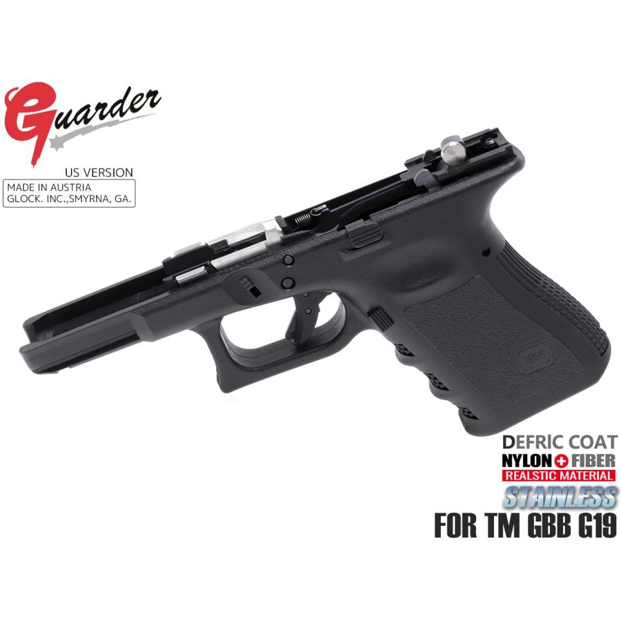 GLK-188(U)BK GUARDER GLOCK Gen.3 コンプリートフレームセット US Ver for マルイ G19 GLOCK ...