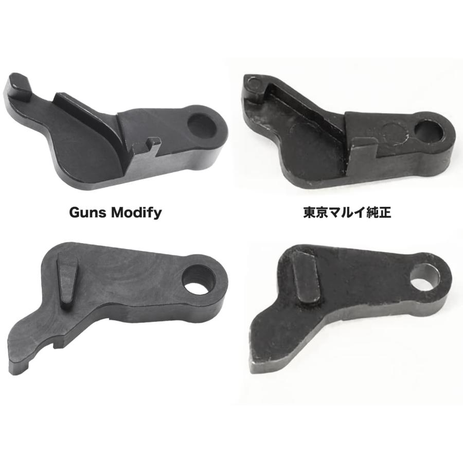 GM0487 Guns Modify スチールCNC ZEROハンマー/シアー/ノッカーセット 2020ver for TM GBB G17/22/26/34 : MILITARY BASE ...