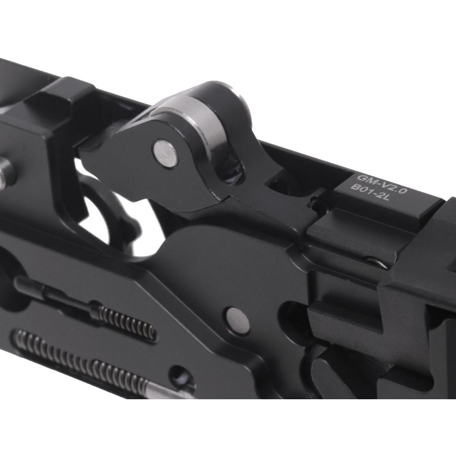 GM0508 Guns Modify アルミCNCトリガーボックス + MIM スチール ファイアリングパーツセット B for TM GBB M4 :GM0508:MILITARY BASE ...