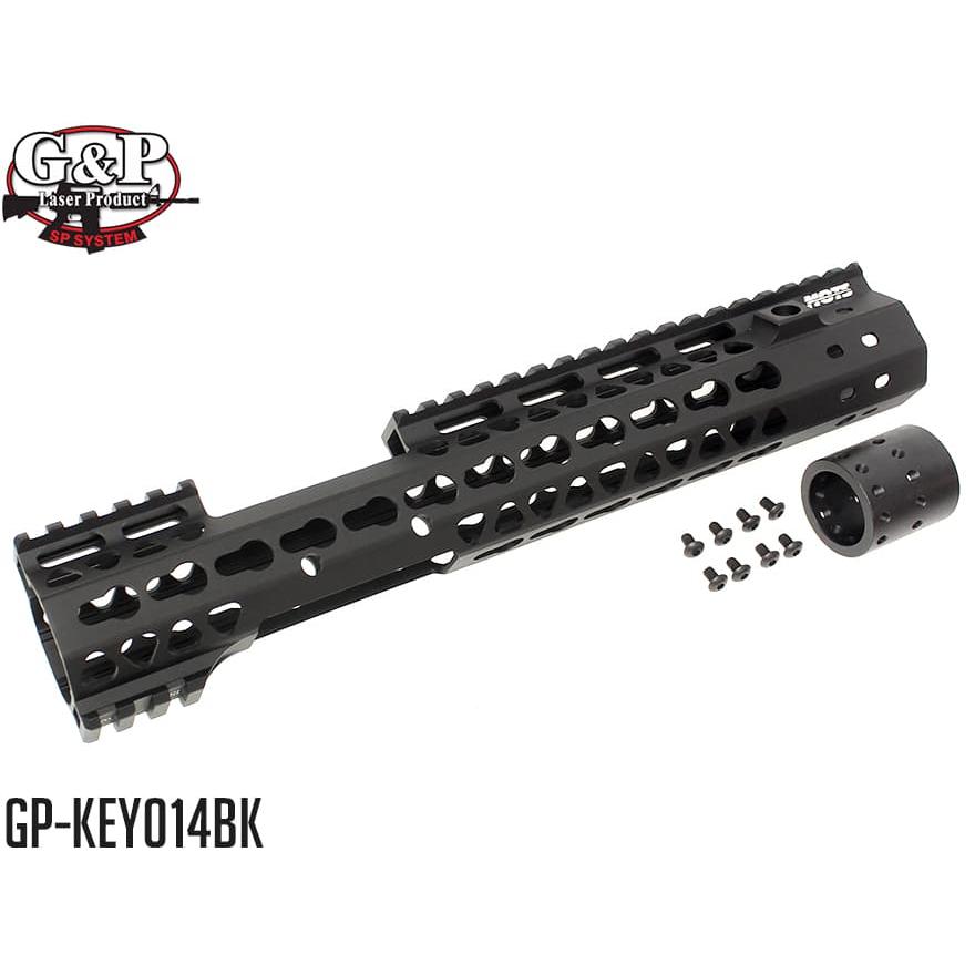 GP-KEY014BK G&P MOTS 12インチ MRE KEYMOD RAS/BK : MILITARY BASE - 通販 ...