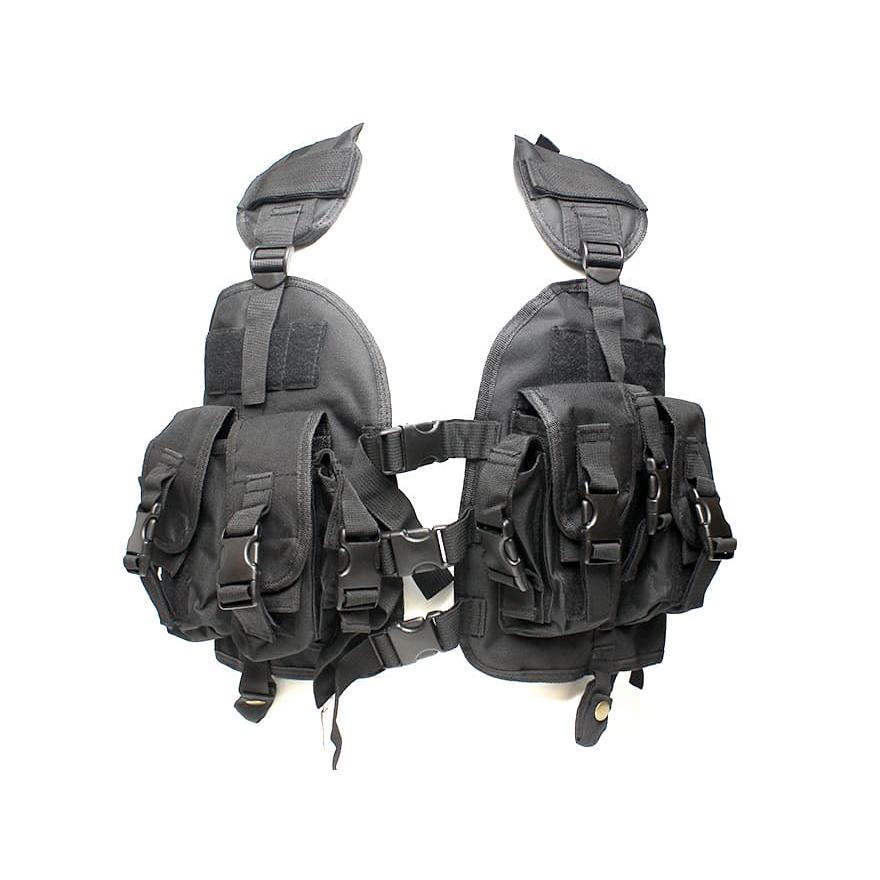 H7825B TLBVスタイル CQBベスト/BK : MILITARY BASE - 通販 - Yahoo!ショッピング