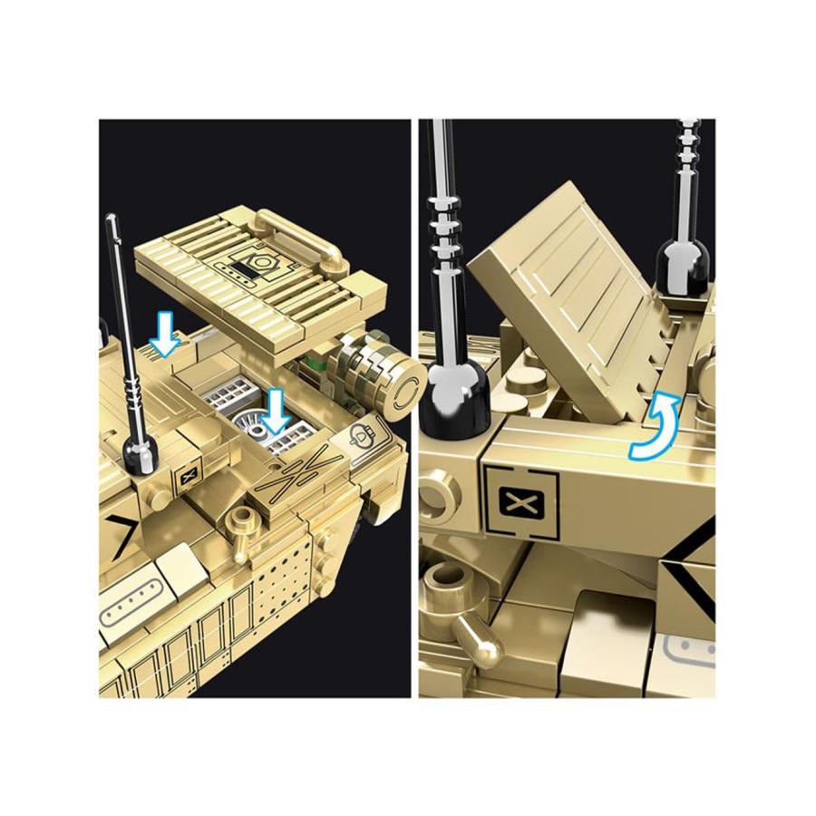 M0084P AFM ワールドタンクシリーズ イギリス軍 チャレンジャー2 主力戦車 508Blocks : m0084p : MILITARY BASE - 通販 - Yahoo!ショッピング