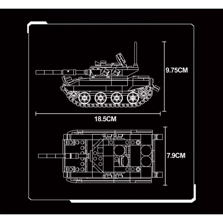 M0109P AFM レオパルト2A5 主力戦車 433Blocks 89003 : MILITARY BASE - 通販 - Yahoo ...