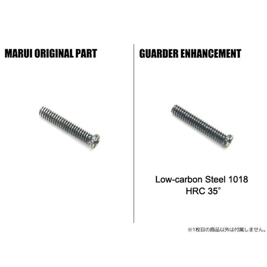MEU-03 GUARDER MEU スチールスライドレールスクリュー/BK ビス/ネジ/リペア/予備/高強度HRC35 マルイ GBB MEU他用 : MILITARY BASE - 通販 ...