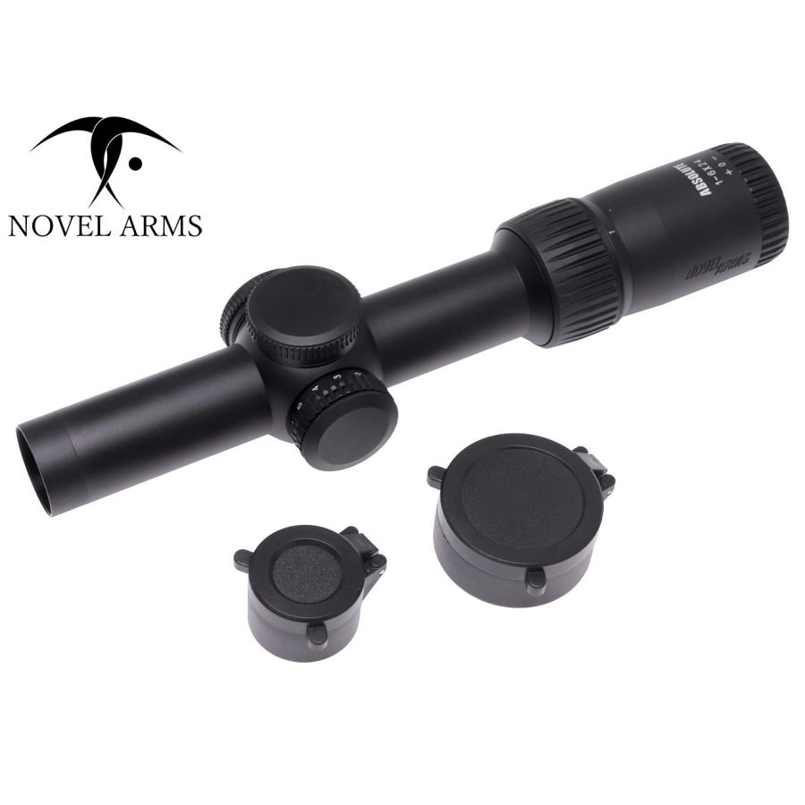 NA-SC-002 NOVEL ARMS ABSOLUTE 1624IR(1-6×24 イルミネーション) CQBスコープ ...