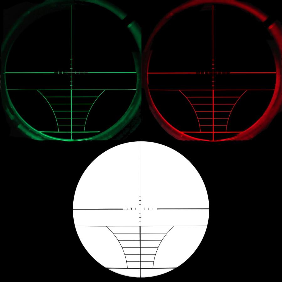 OHT-SCP-002 MILITARY BASE 3-9×40MDRF+EG イルミネーション ライフルスコープ 1インチボディ ...