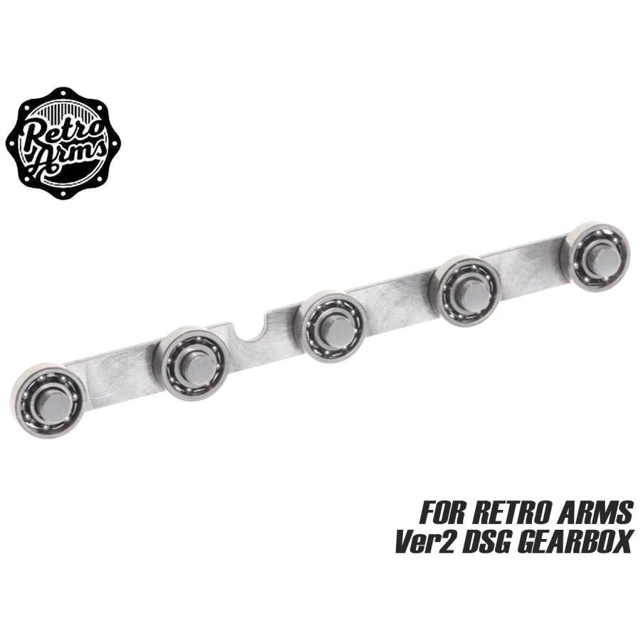 RA-AE-212 RETRO ARMS ベアリングレール [RETRO V2 DSG Gearboxes用] : MILITARY BASE ...