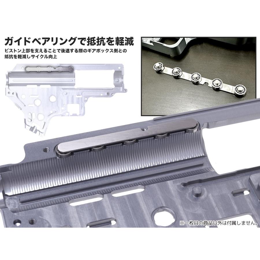 RA-AE-212 RETRO ARMS ベアリングレール [RETRO V2 DSG Gearboxes用] : MILITARY BASE ...