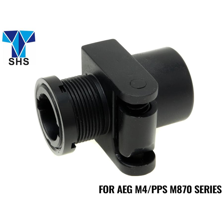 SH-M870-STK001 PPS AEG M4/M870 フォールディングストックアダプター : MILITARY BASE - 通販 ...