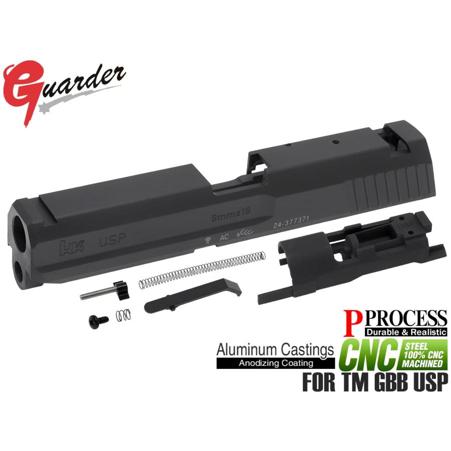 USP-05(BK) GUARDER USP 9mmマーキング スチールCNC スライド w/軽量ブリーチ for マルイ GBB : MILITARY BASE - 通販 - Yahoo ...