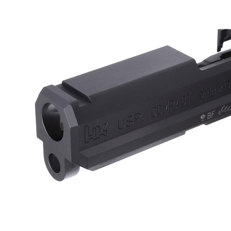 USP-35(BK) GUARDER USP 9mmマーキング スチールCNC スライド for マルイ GBB USPコンパクト ...