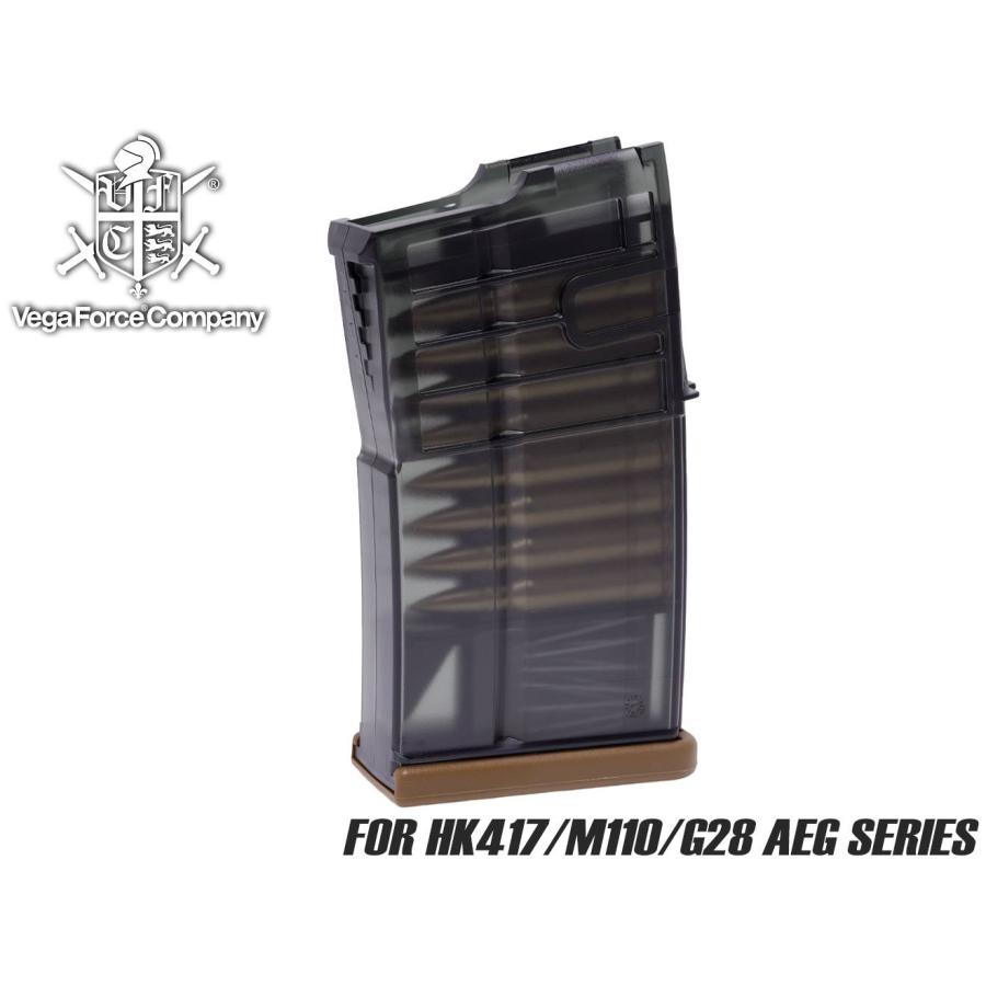 VFC-MAG-0004 VFC HK417/M110A1/G28 AEG用 Mid-Capマガジン 100連 TAN/RAL8000 ...