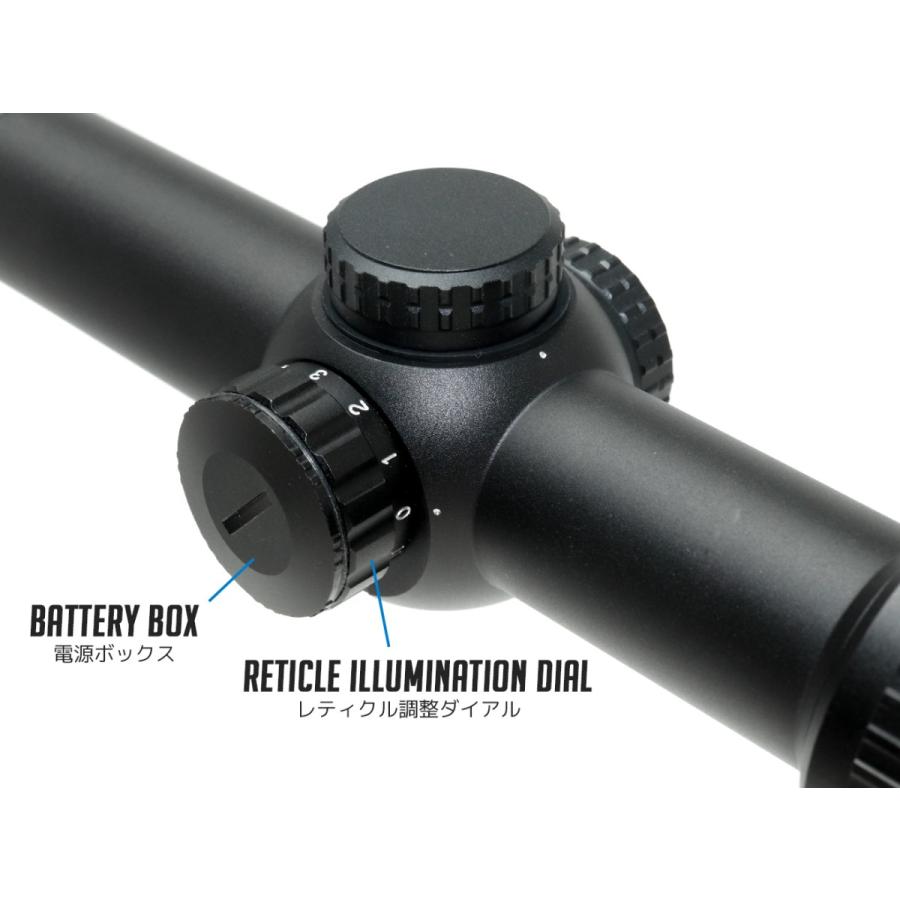 VSK-SCP-0004 VISION KING 1-8x24XL CQBスコープ Gen2 w/イルミネーション ナイトロイン :VSK ...