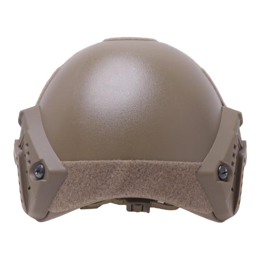 WO-HLM-006T WoSporT FAST MHタイプ ヘルメット スタンダードバージョン M-SIZE TAN : MILITARY ...