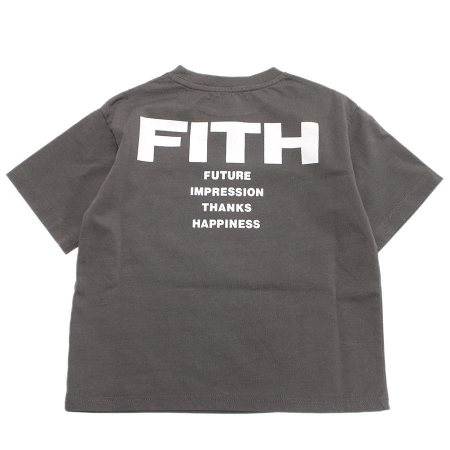 FITH 半袖Tシャツ "フィス" サラサラテンジク バックロゴ Tシャツ 17CGRチャコール : 子供服ミリバール ヤフーショップ - 通販 - Yahoo!ショッピング