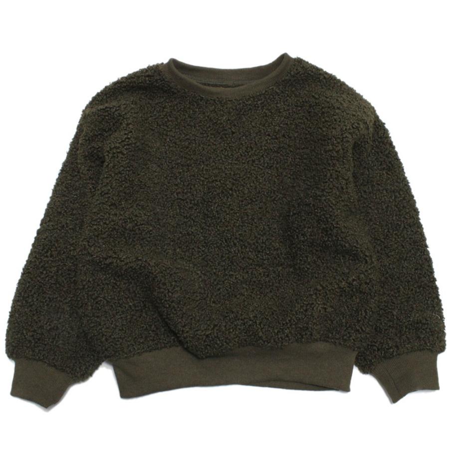 セール 「60%OFF」 トレーナー・ニット "オーシャン&グラウンド" ボアスウェット オリーブ(OL) : oce1326211-03 ...