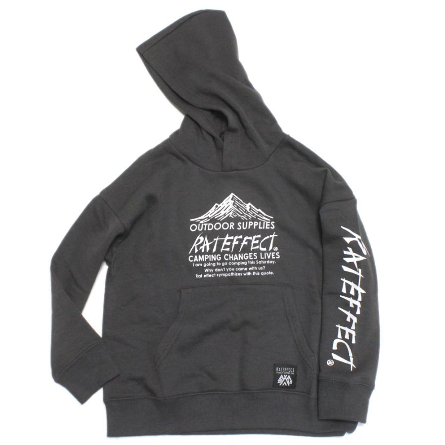 RAT EFFECT セール 「50%OFF」 パーカー " ラットエフェクト/" MOUNTAINフーディー チャコールグレー : 子供服 ...