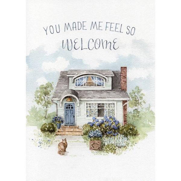 猫のサンクスカード リサ・オーディット ウエルカムハウス : 猫雑貨MIMIKOBO - 通販 - Yahoo!ショッピング