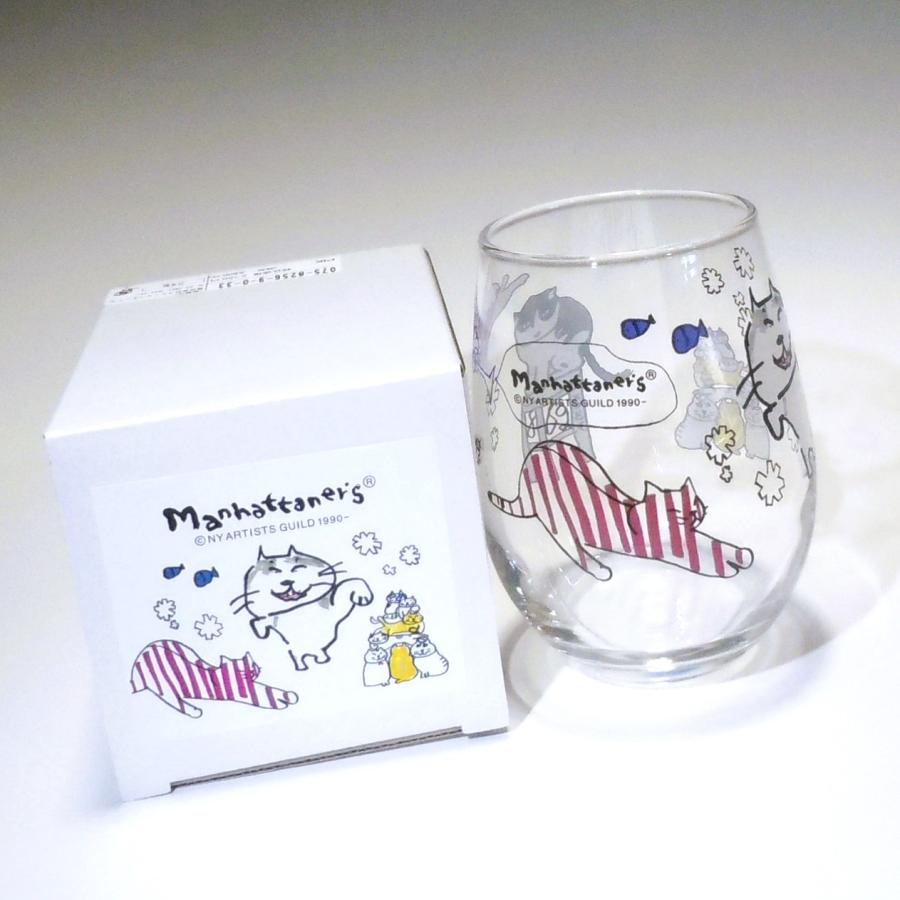 Manhattaner's マンハッタナーズ グラス : 猫雑貨MIMIKOBO - 通販 - Yahoo!ショッピング