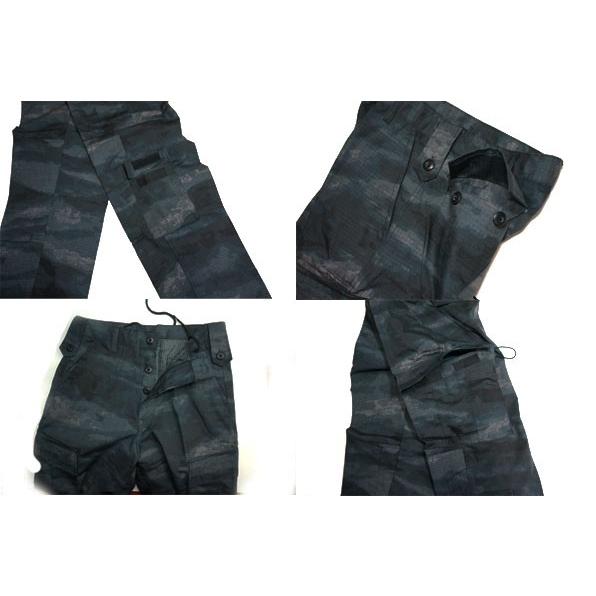 BDU 戦闘服 迷彩服 A-TACS LE BK上下セット サイズ XS S M L XL サバゲー 装備 : mimiy - 通販 - Yahoo!ショッピング