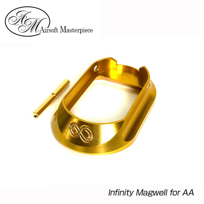 Airsoft Masterpiece ver.2 Infinity Magwell for AA アルミ製マガジンウェル GD メール便可 ...