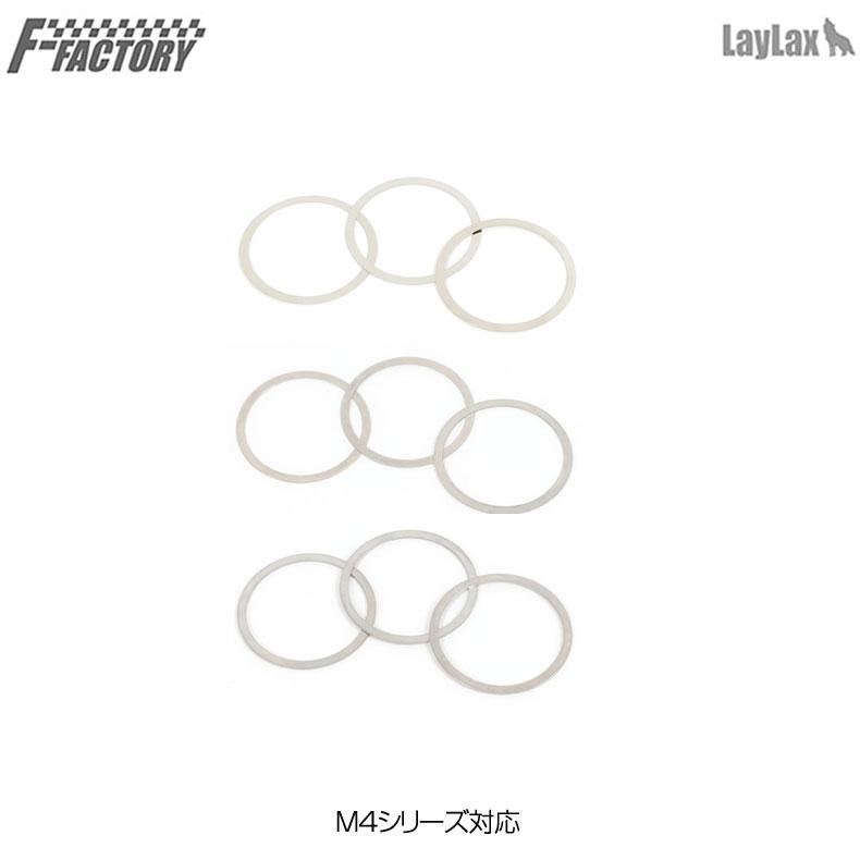 LayLax ライラクス M4シリーズ アウターバレル調整シムリングセット 0.1mm 0.3mm 0.5mm 各3枚セット メール便可 : tb4570189742351 : mimiy ...
