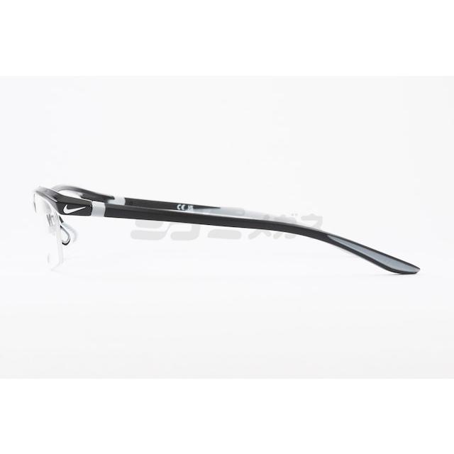 NIKE（ナイキ） メガネ 7140AF Col.002 ブロー サーモント ナイロール ハーフリム スポーツ 軽量 正規品 : 創業60年 ...
