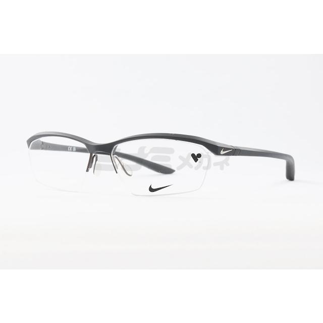 NIKE（ナイキ） メガネ 7140AF Col.033 ブロー サーモント ナイロール ハーフリム スポーツ 軽量 正規品 : 創業60年 ...