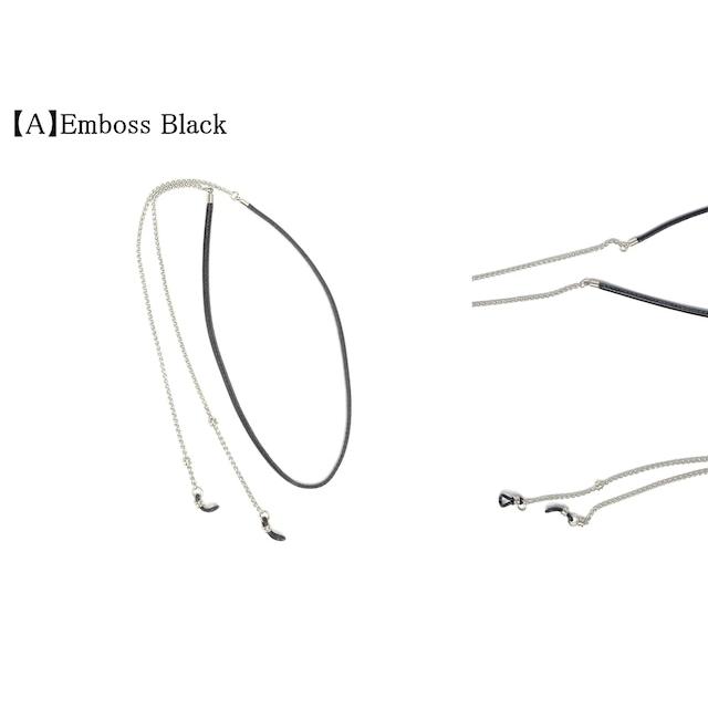 DIFFUSER 牛革 グラスコード COMBINATION SLIDE METAL CODE SG1122 ディフューザー メガネ チェーン ストラップ カウレザー 国産 日本製 : 創業 ...