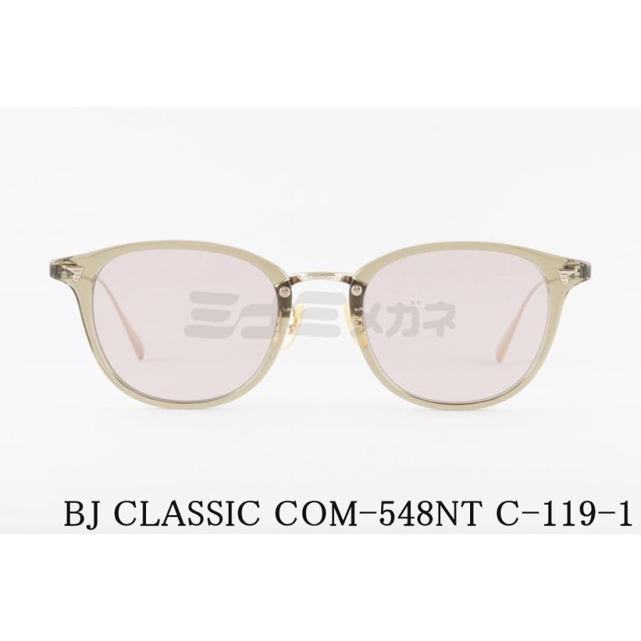 BJ CLASSIC COLLECTION サングラス COM-548NT C-119-1 ライトブラウン ウェリントン コンビネーション 鯖江 日本製 BJクラシック 正規品 : 創業60年 ...