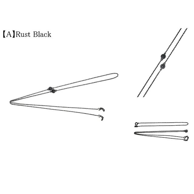 DIFFUSER グラスコード DETACHABLE METAL 2 LENGTH GLASS CODE SG1154 ディフューザー メガネ チェーン ストラップ ゴールド シルバー ...