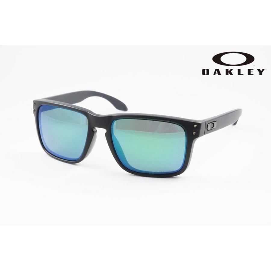 OAKLEY サングラス HOLBROOK OO9244-2956 ウェリントン アジアンフィットモデル ホルブルック マットブラック プリズムジェイド オークリー 正規品 : 創業60年 ...